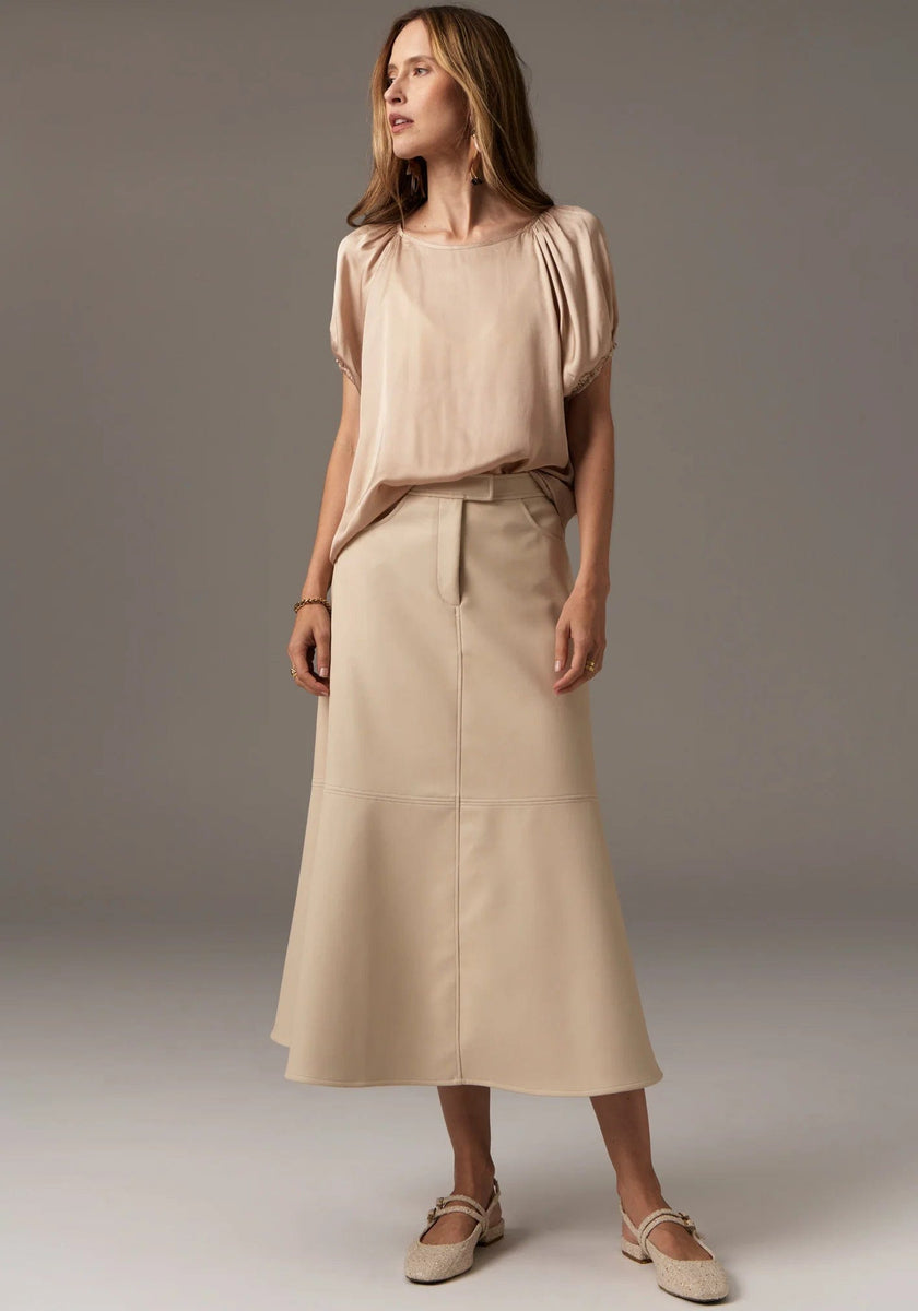 Pol Clothing Estelle Top Pebble – Dalston